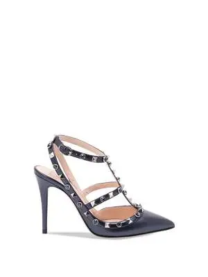 Valentino Garavani Rockstud Ankle Strap Pumps - Multicolor
