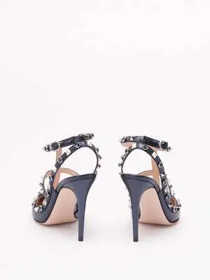 Valentino Garavani Rockstud Ankle Strap Pumps - Multicolor