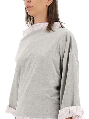 Dries Van Noten Cotton Shirt Sweatshirt