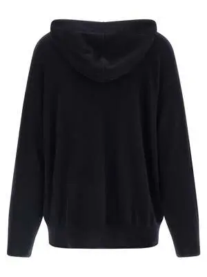 Max Mara Mxpcrusca Cashmere Zip-up Hooded Cardigan - Blue