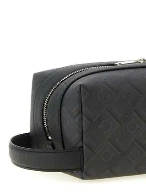 FERRAGAMO Monogram" Coated Fabric Dopp Kit