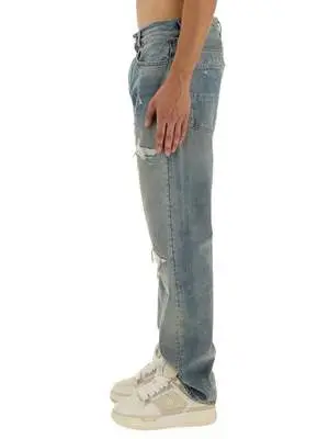 Amiri Mx1 Distressed Jeans - Blue