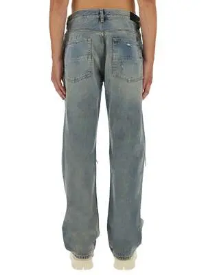 Amiri Mx1 Distressed Jeans - Blue