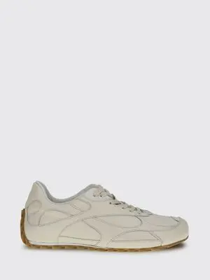 Bottega Veneta Leather Paneled Sneakers - White