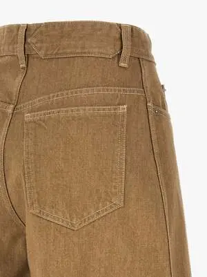Jacquemus Le De-nîmes Ovalo Jeans - Cream