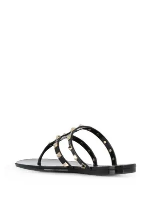 Valentino Garavani Rockstud Thong Sandals - Multicolor