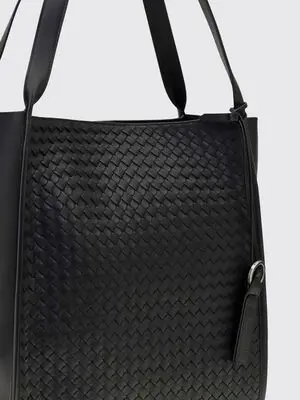 Bottega Veneta Woven Shoulder Bag - Black