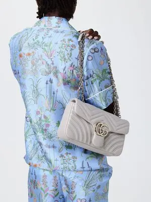 Gucci Leather Shoulder Bag - Multicolor