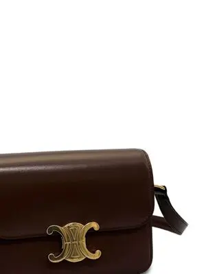 Celine Triomphe Leather Crossbody Bag - Multicolor