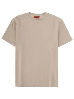 Missoni T-shirt In Cotone - Cream