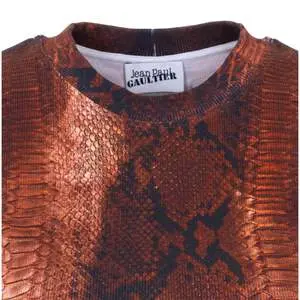 JEAN PAUL GAULTIER Python Print Short-sleeve T-shirt