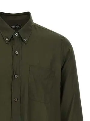 TOM FORD Button-down Shirt - Green