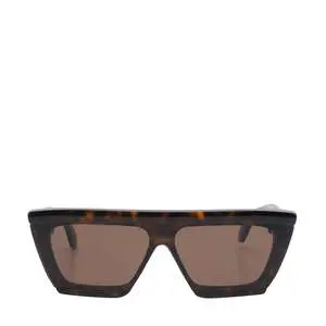 Alaïa Mask Sunglasses - Brown