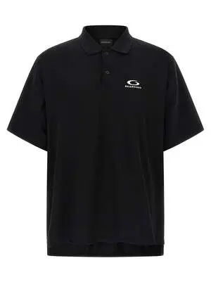 Balenciaga Laurel Classic' Polo Shirt - Black
