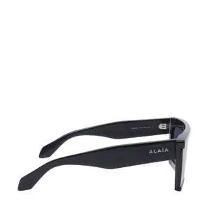 Alaïa Acetate Mask Sunglasses - Black