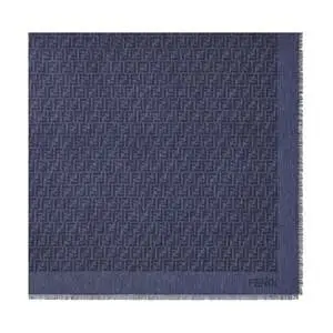 Fendi Ff Shawl - Blue