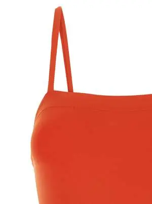 ERES Aquarelle Spaghetti Strap One-piece Swimsuit - Orange