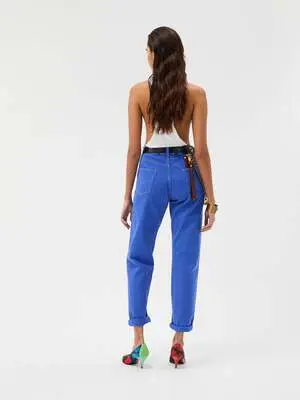 Versace Colored Denim Jeans