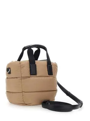 Moncler Karadoc Mini Handbag - Cream