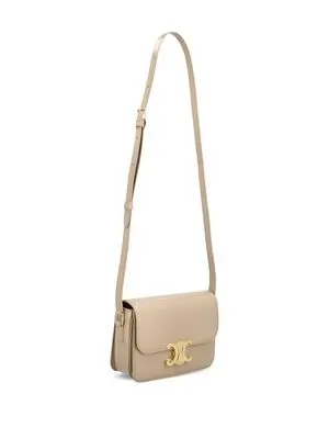 Celine Triomphe Leather Crossbody Bag - Multicolor