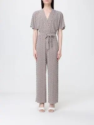 Max Mara Max Mara Geometric Print Jumpsuit Multicolor