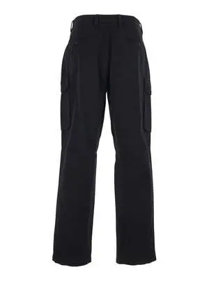 C.P. COMPANY Cargo Pants With Logo Plate - Multicolor