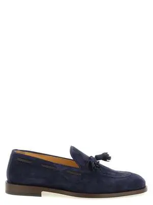 Brunello Cucinelli Suede Tassel Loafers