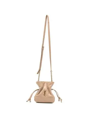 Saint Laurent Gold Tone Bucket Bags