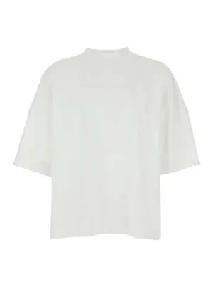 Jacquemus White 'le T-shirt Atelier' T-shirt In Cotton - Multicolor