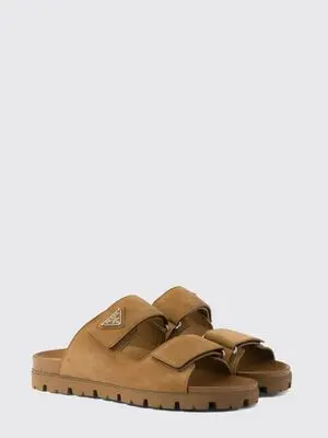 Prada Open Toe Sandals - Brown