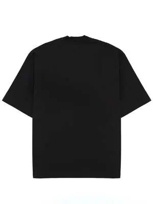 Dolce & Gabbana T-shirt Con Stampa E Logo - Black