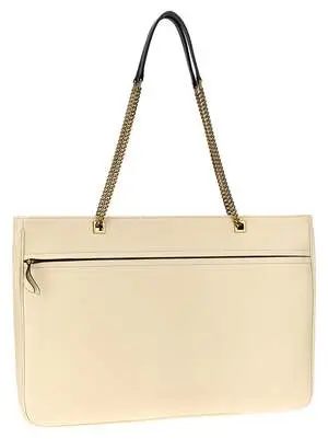 Valentino Garavani Viva Superstar" Grande Nappa Leather Shopping Bag - Multicolor