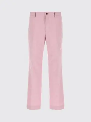 Prada Tailored Cotton Trousers - Cream