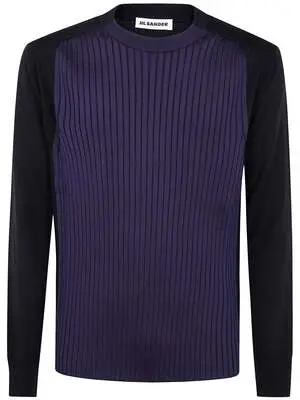 JIL SANDER Ribbed Wool Jumper