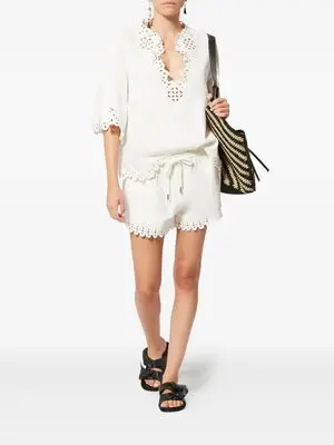 Isabel Marant Étoile Two-tone Raffia Shoulder Bag - Multicolor