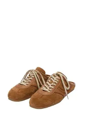 Dries Van Noten Leather Slip-on Shoes - Brown