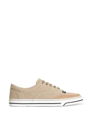 Dolce & Gabbana DOLCE & GABBANA DG Sailing Linen Sneakers Brown