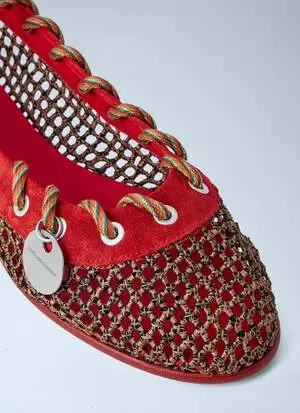 KIKO KOSTADINOV Reticella Ballet Flats