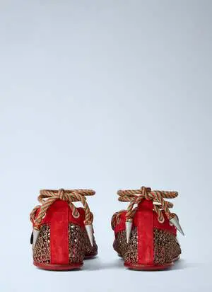 KIKO KOSTADINOV Reticella Ballet Flats