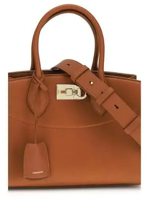 FERRAGAMO Studio Handbag - Brown