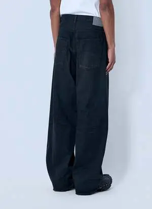 Balenciaga Wide-leg Denim Trousers