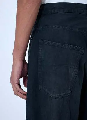 Balenciaga Wide-leg Denim Trousers