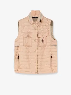 Moncler MONCLER GRENOBLE Sleeveless Down Vest Multicolor