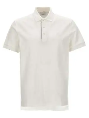 Burberry Eddie' Polo Shirt - White