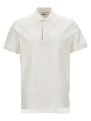 Burberry Eddie' Polo Shirt - White