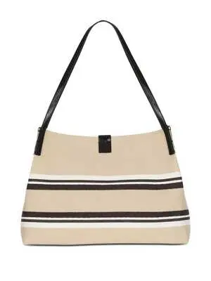 Balmain Release Medium Logo Tote Bag - Brown