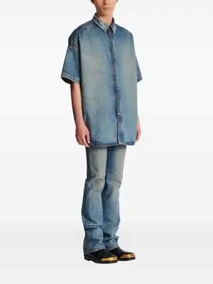 Balmain Short-sleeved Button-up Shirt