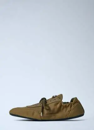 Prada Canvas Lace-up Sneakers - Multicolor