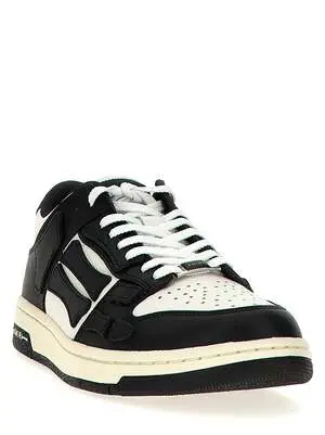 Amiri Skel Top Low Leather Sneakers - Multicolor