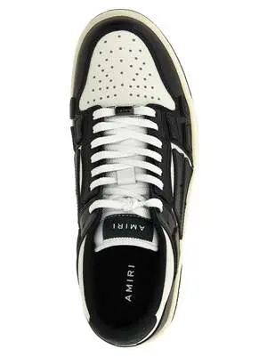 Amiri Skel Top Low Leather Sneakers - Multicolor